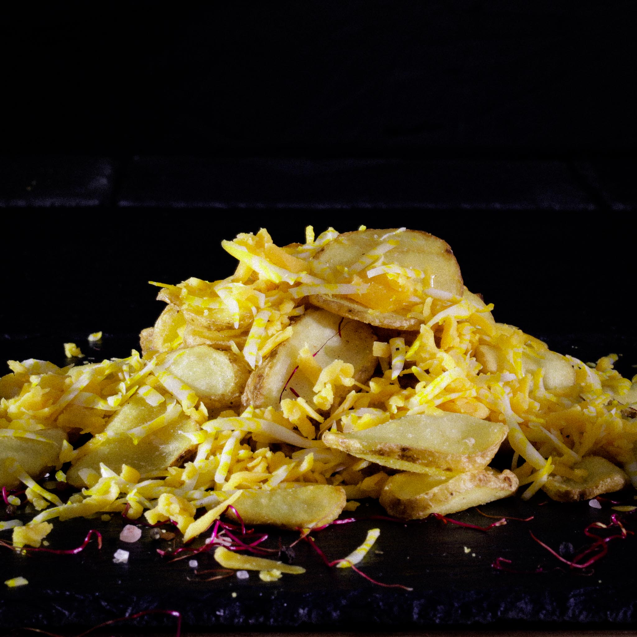 Crunchy Petals sypané cheddarem - Maxipapi